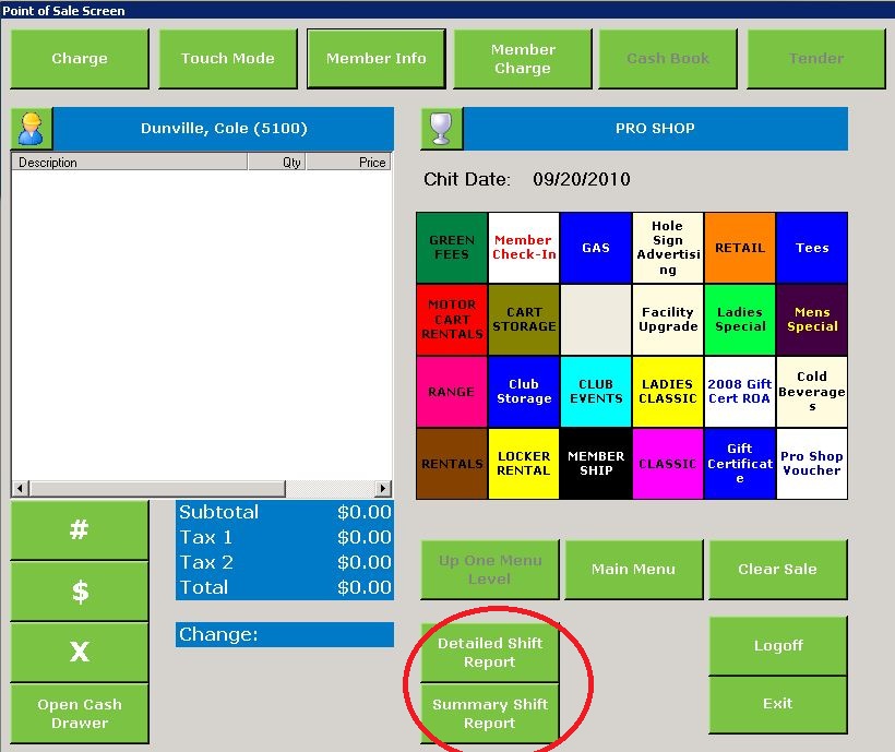 Shift Reports - Buz Docs